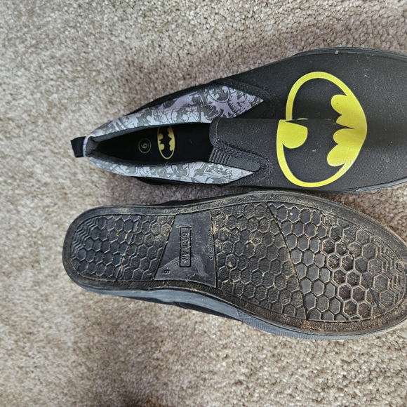 Shoes | Batman Slipon Shoes For Men Black And Yellow | Poshmark